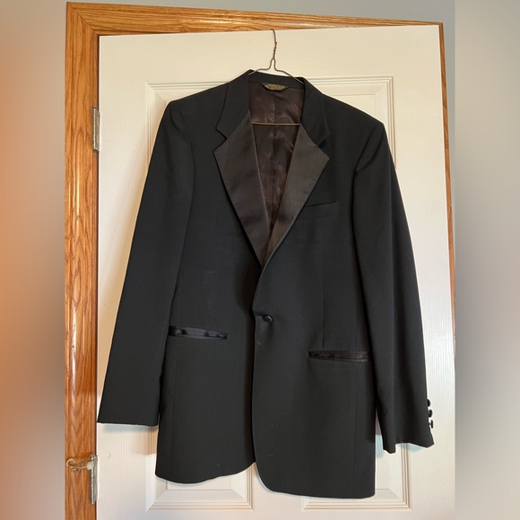 Adolfo | Suits & Blazers | Mens Black Tux | Poshmark